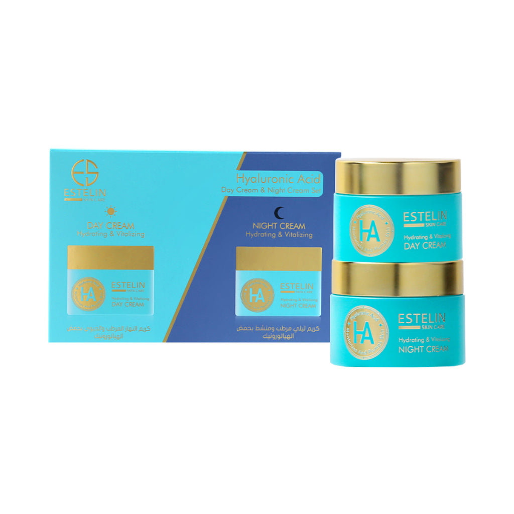 Estelin Hyaluronic Acid Day & Night Cream Set 50g – Essentials.lk