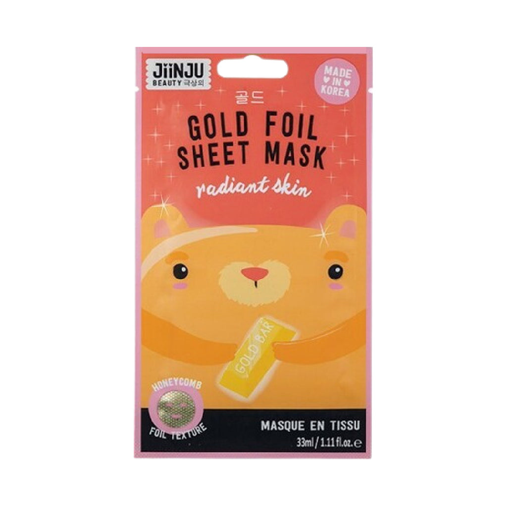 Jinju Gold Foil Sheet Mask For Radiant Skin – Essentials.lk