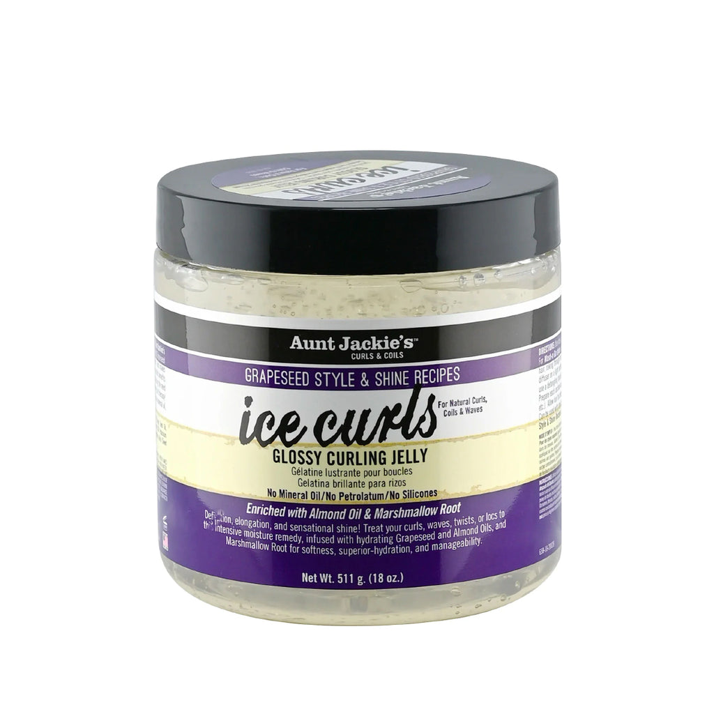 Aunt Jackie's Grapeseed Style & Shine Recipes Ice Curls Glossy Curling ...