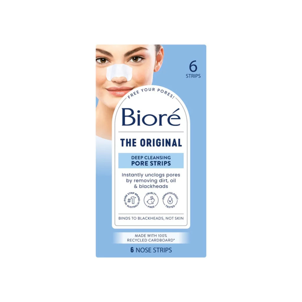 Biore The Original Deep Cleansing Pore Stripes 6 Strips - AU ...