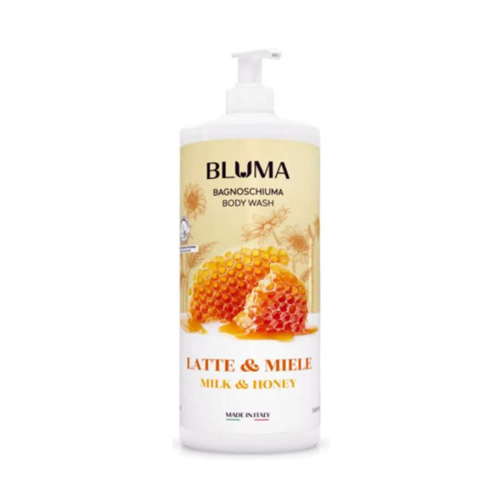 Bluma Bagnoschiuma Body Wash With Milk & Honey 1L – Essentials.lk