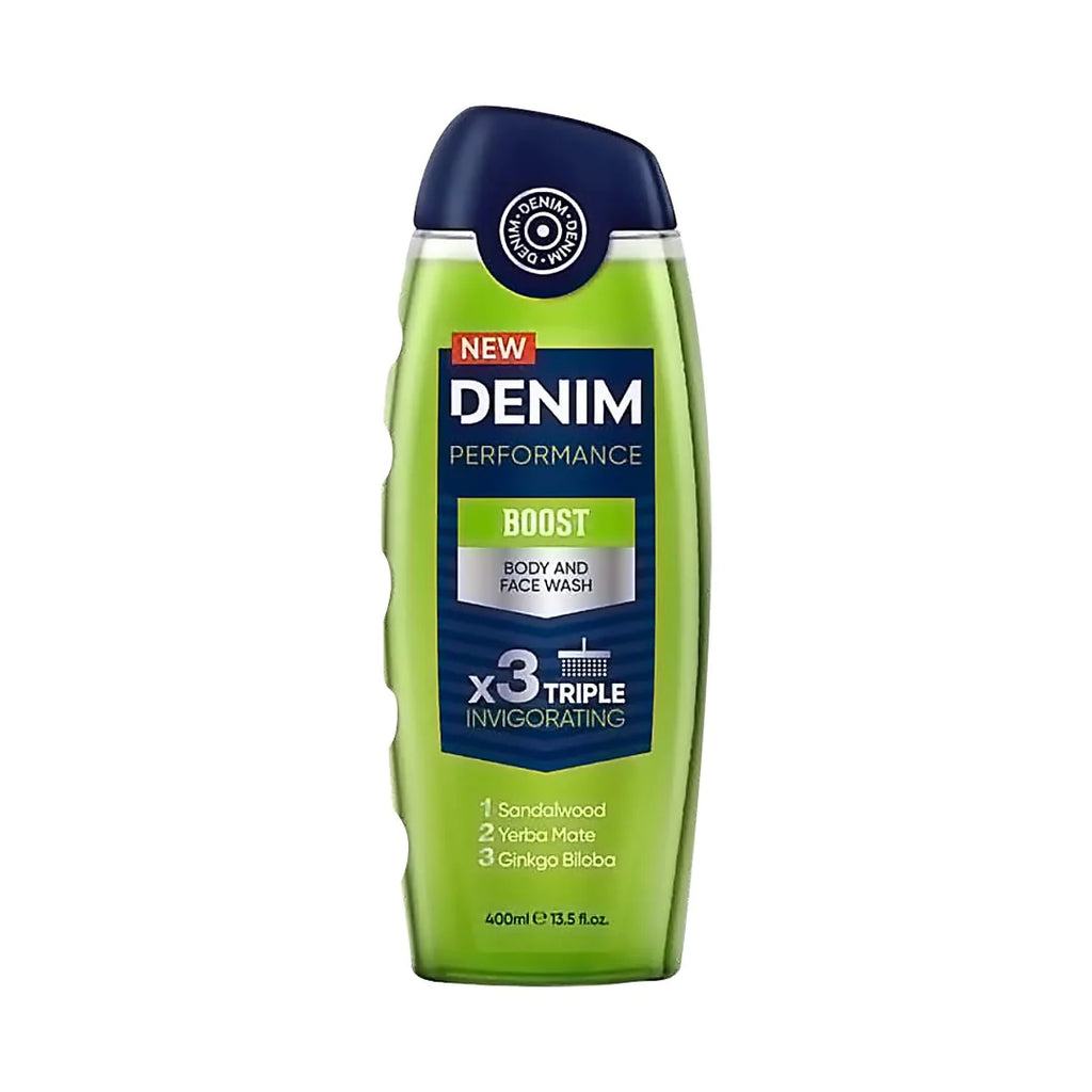 Denim Boost Body & Face Wash 400ml – Essentials.lk