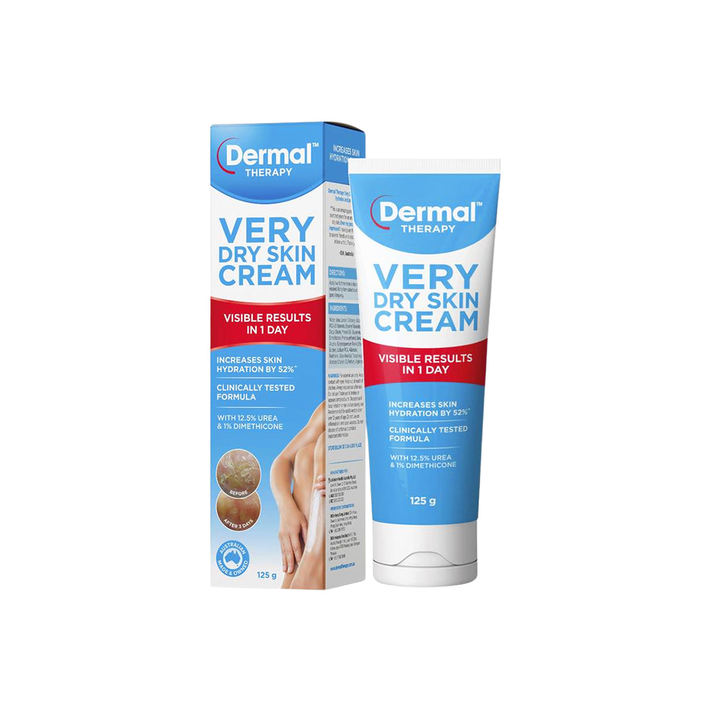 Dermal Therapy Very Dry Skin Cream 125g With Free Very Dry Skin Face C ...