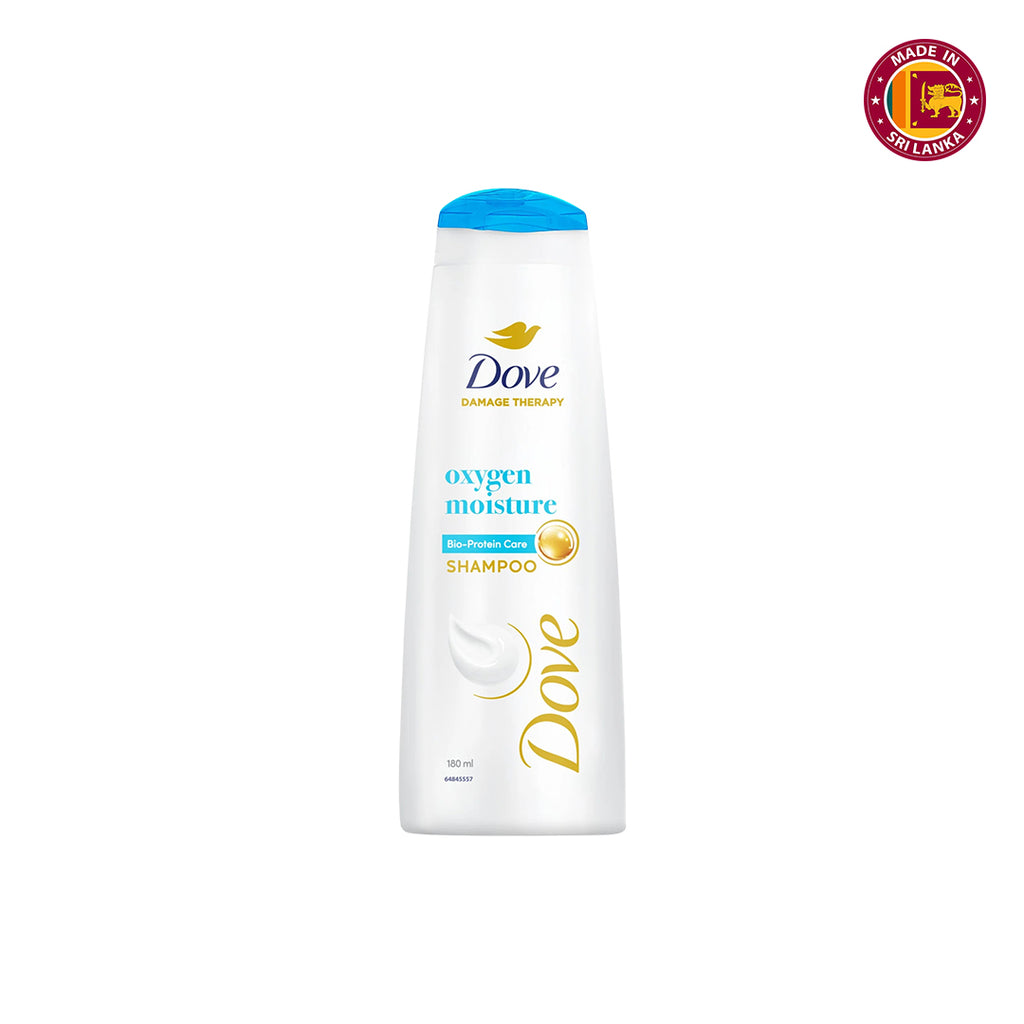 Dove Oxygen Moisture Bio-Protein Shampoo 180ml – Essentials.lk
