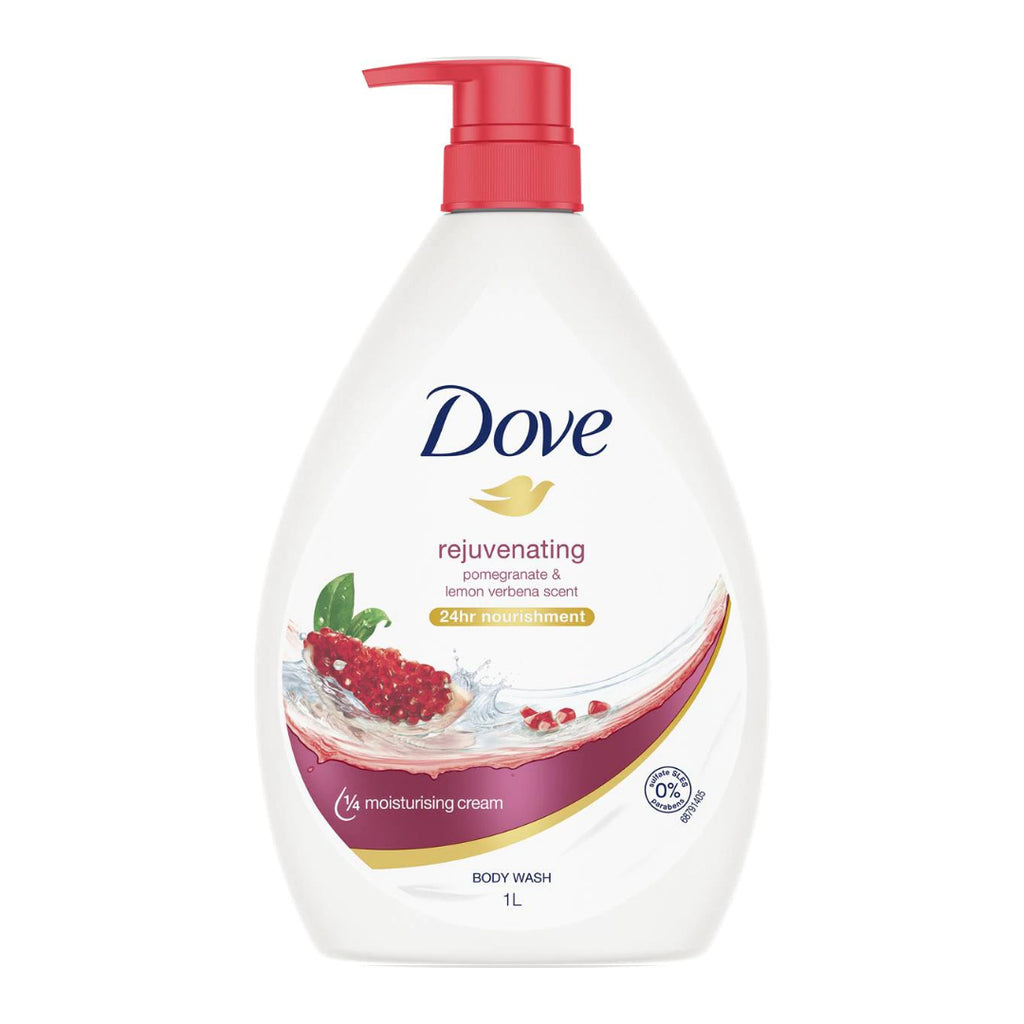 Dove Rejuvenating Pomegranate & Lemon Verbena Body Wash 1l - AU ...
