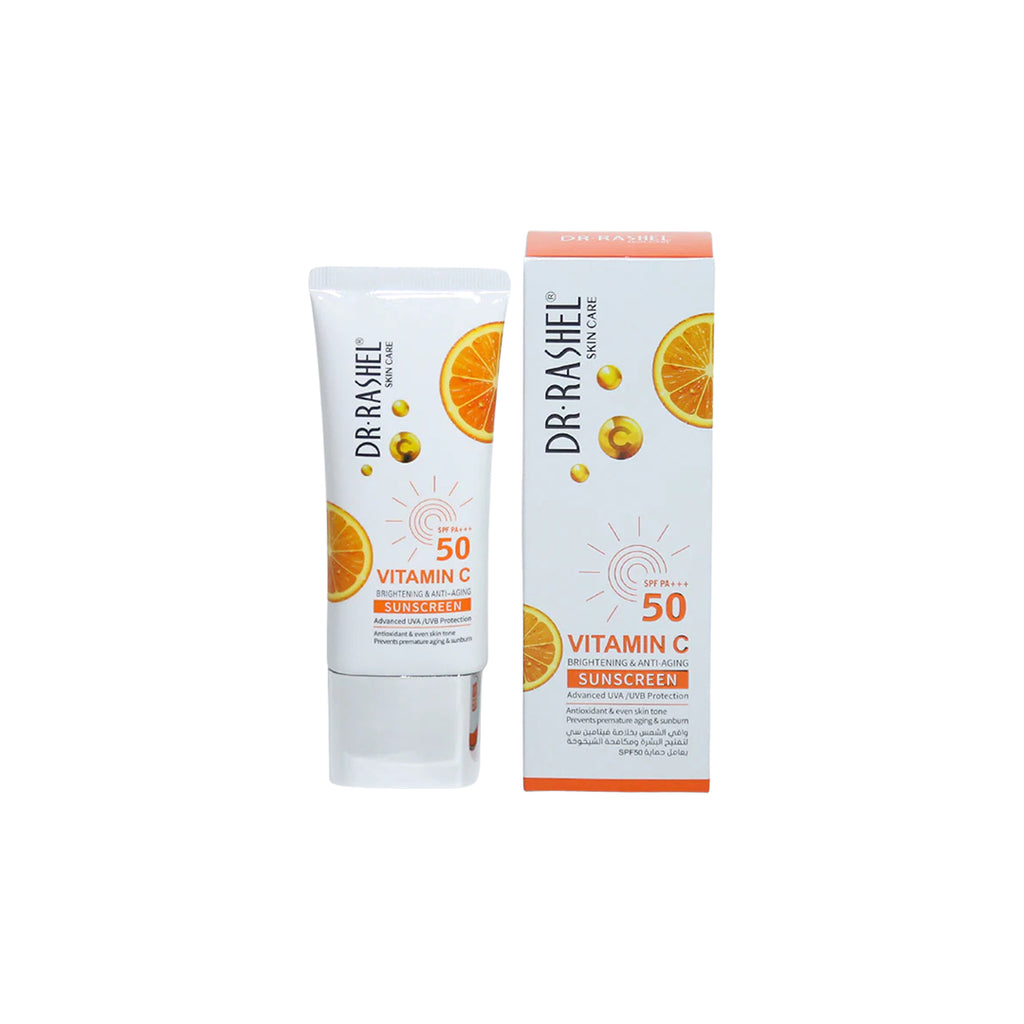 Dr Rashel Vitamin C Sunscreen SPF 50 PA+++ 50g – Essentials.lk