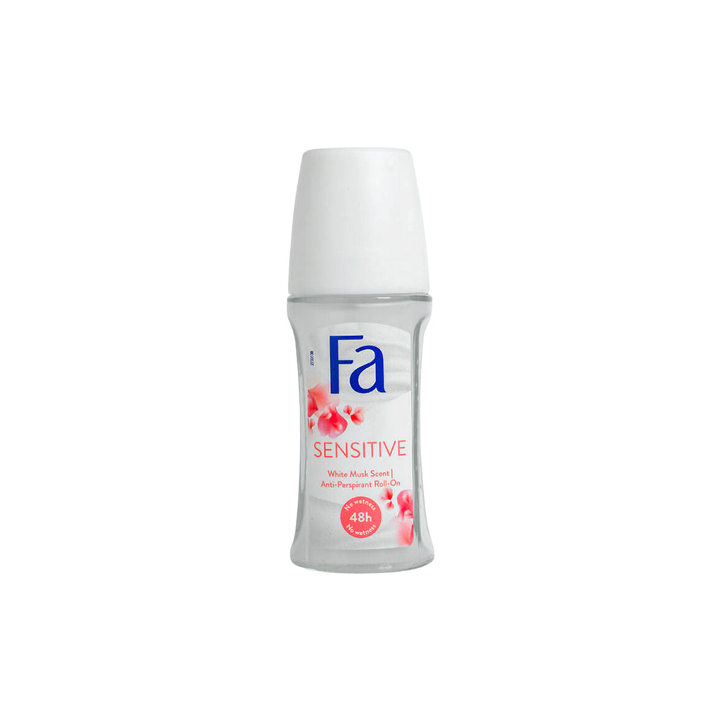Fa Sensitive White Musk Scent Anti Perspirant Roll On 50ml – Essentials.lk