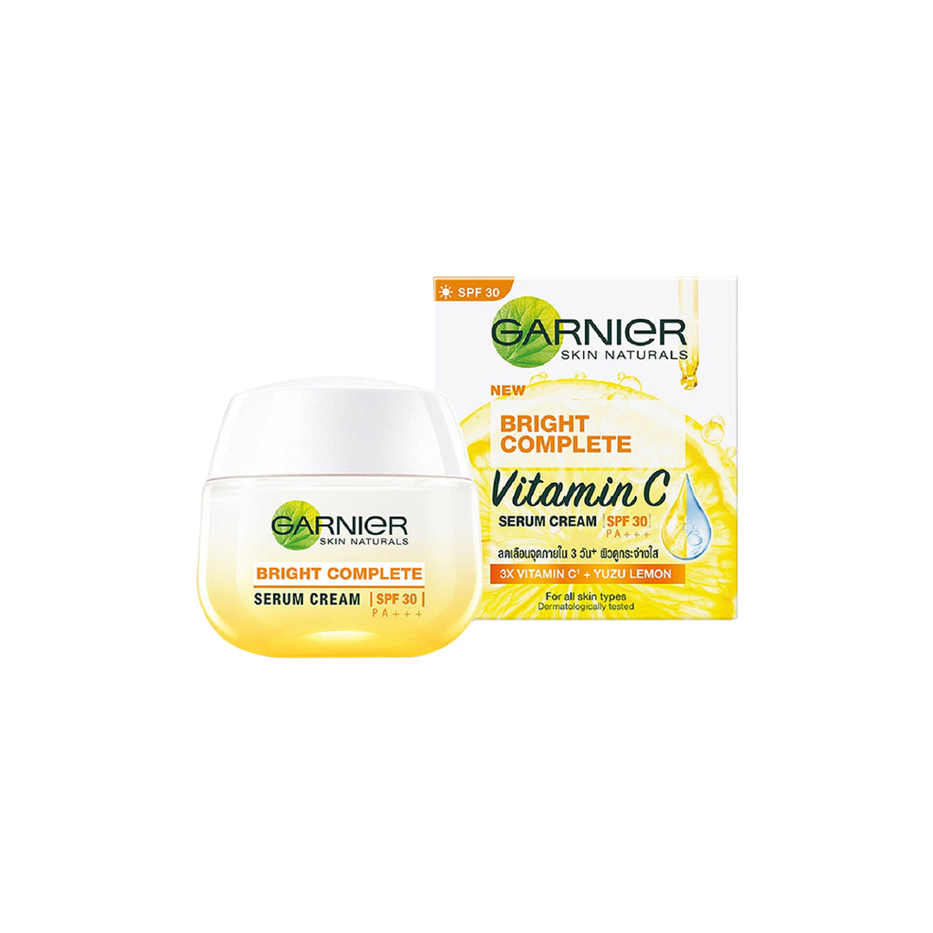 Garnier Bright Complete Vitamin C Day Serum Cream SPF 30 50ml ...