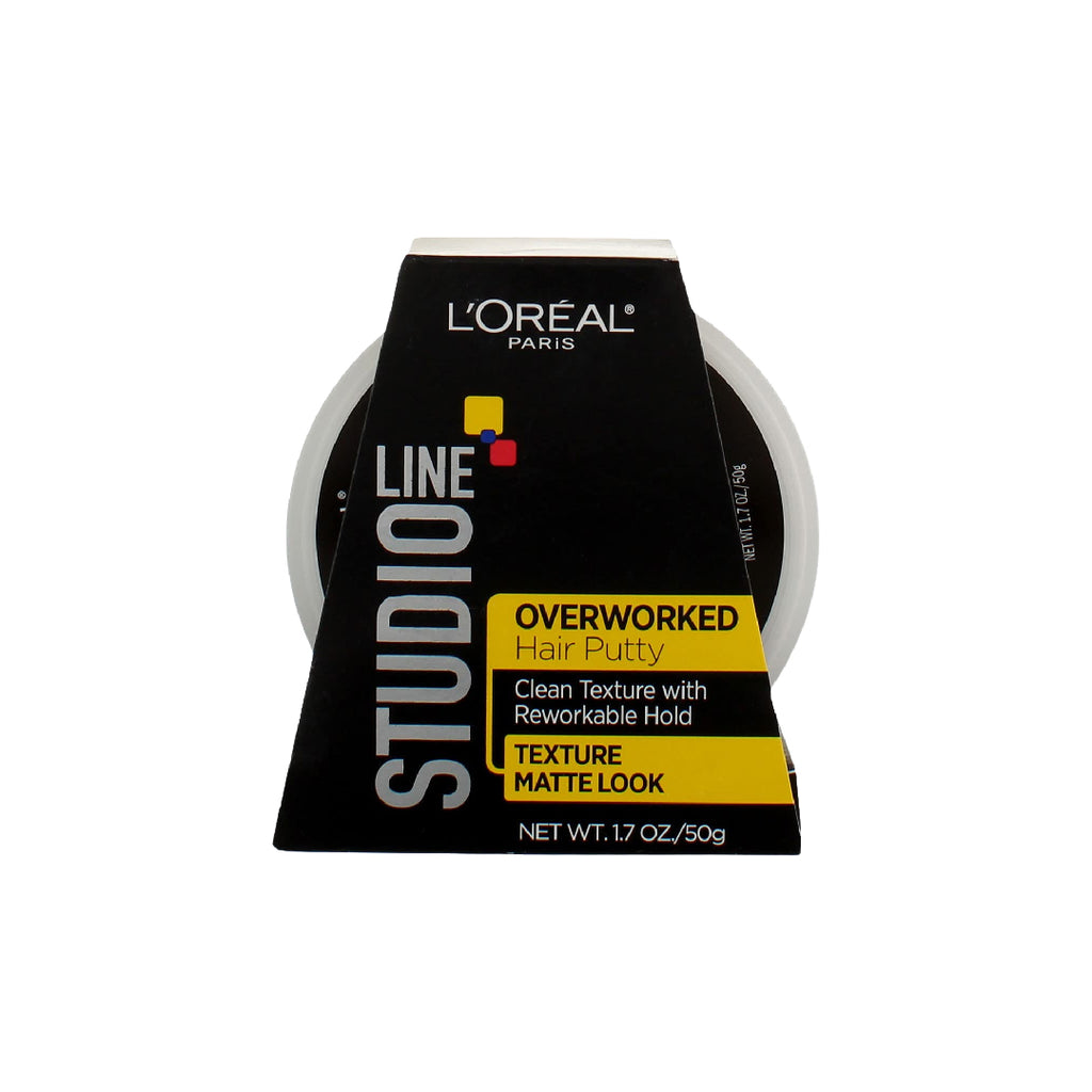 L'Oreal Paris Studio Line Overworked Hair Putty 50g – Essentials.lk