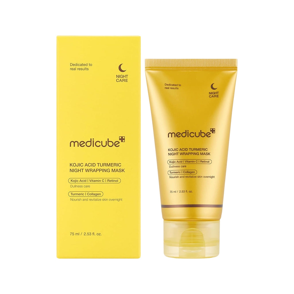 Medicube Kojic Acid Turmeric Night Wrapping Mask 75ml – Essentials.lk