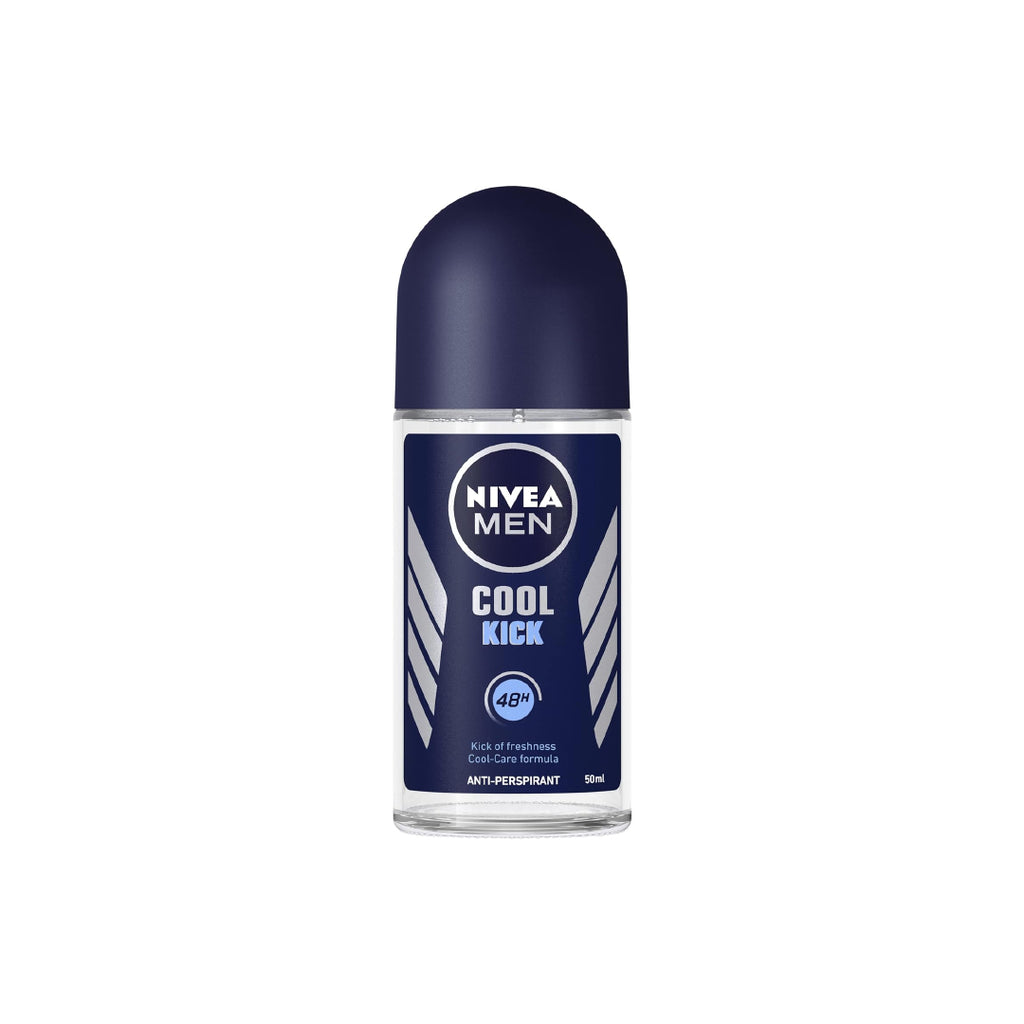 Nivea Men Cool Kick Anti-Perspirant Roll On 50ml - AU – Essentials.lk