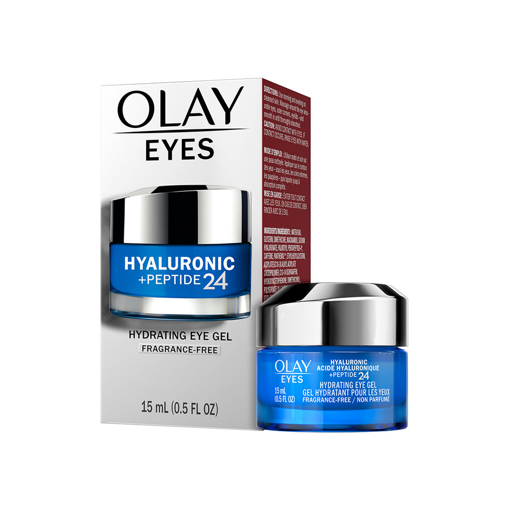 Olay Eyes Acid Hyaluronic + Peptide 24 Hydrating Eye Gel 15ml ...
