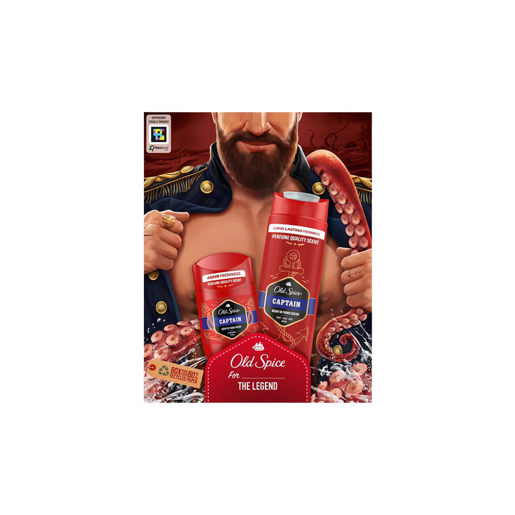 Old Spice Captain For Legend Gift Set – Essentials.lk