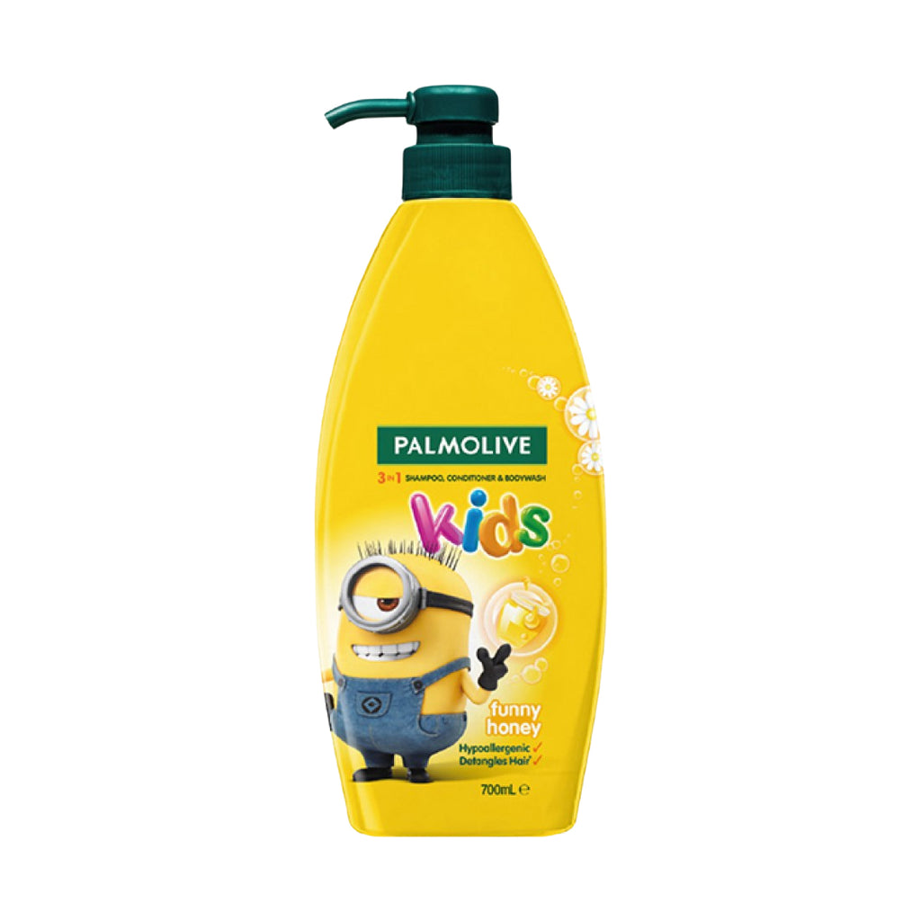 Palmolive 3 In 1 Shampoo, Conditioner & Body Wash Funny Honey 700ml ...
