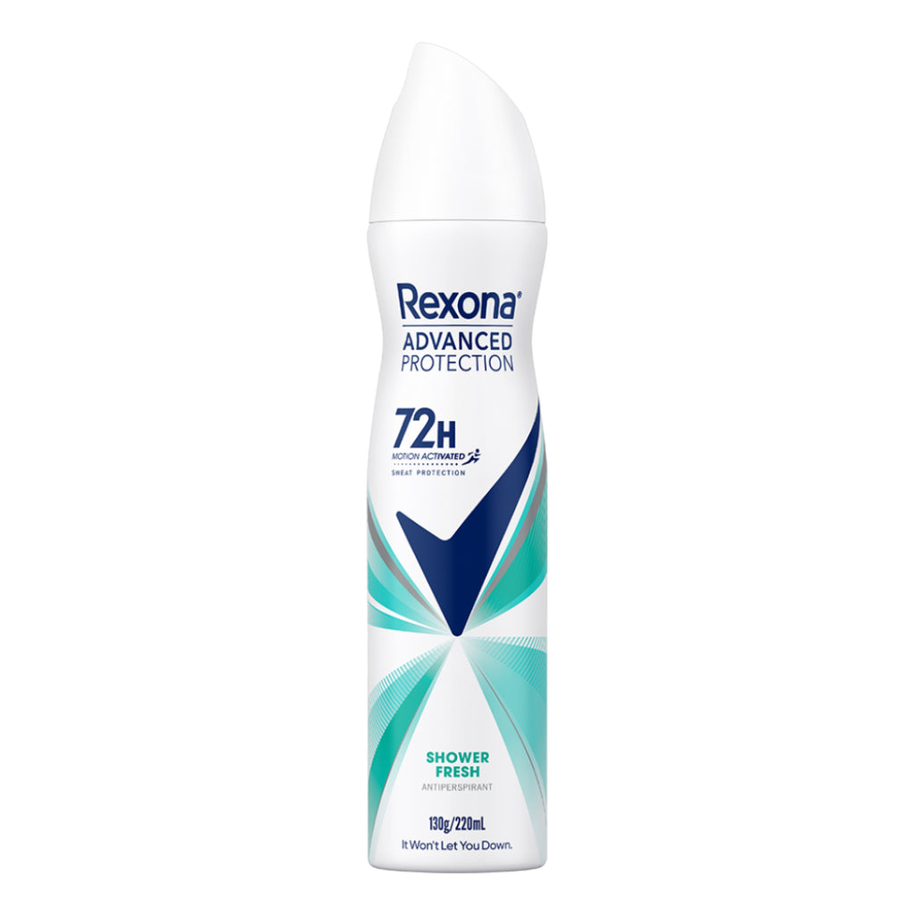 Rexona Advanced Protection 72h Shower Fresh Antiperspirant Spray 220ml ...