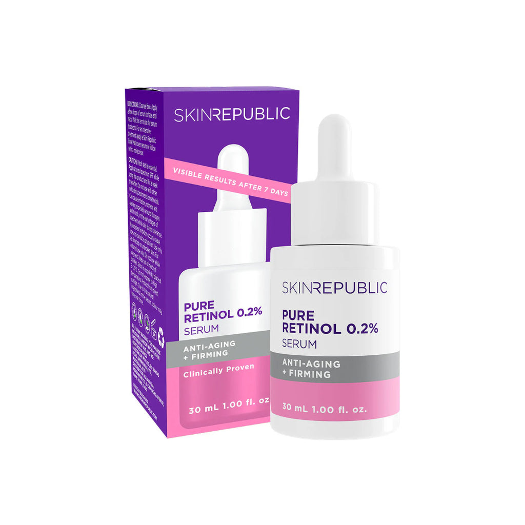 Skin Republic Pure Retinol 0.2 Serum 30ml – Essentials.lk
