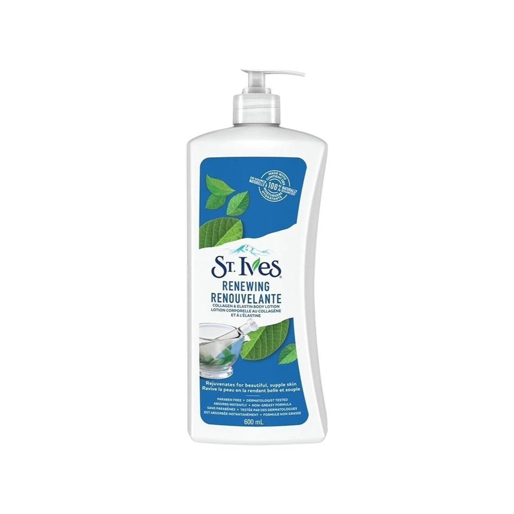 St. Ives Skin Renewing Body Lotion Collagen Elastin 600ml – Essentials.lk