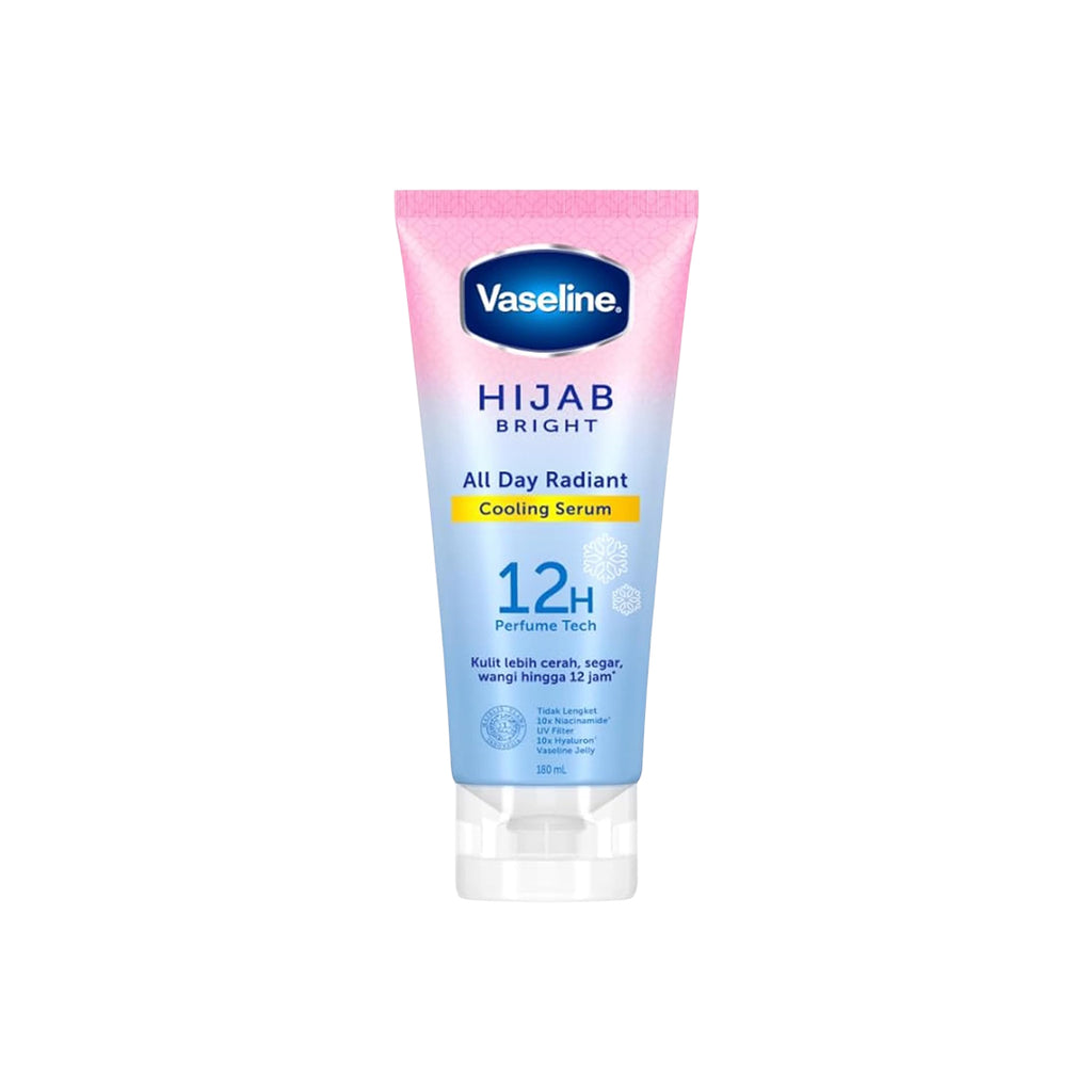 Vaseline Hijab Bright All Day Radiant Cooling Serum 180ml – Essentials.lk