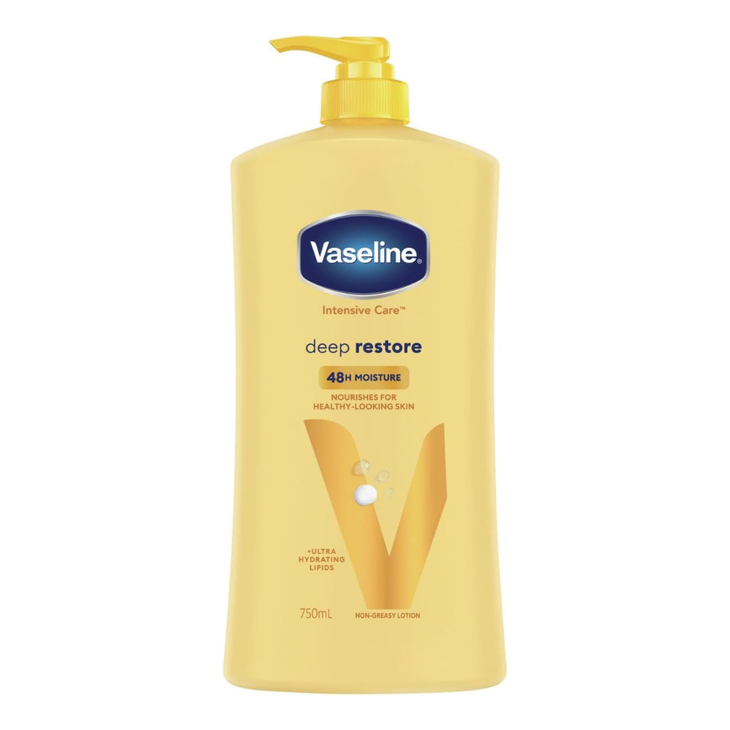 Vaseline Intensive Care Body Lotion Deep Restore 750ml – Essentials.lk