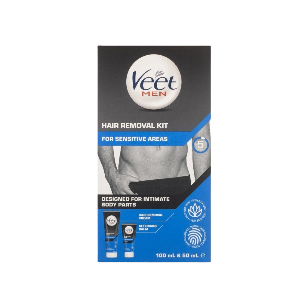 Veet Men Hair Removal Kit For Sensitive Areas – Essentials.lk