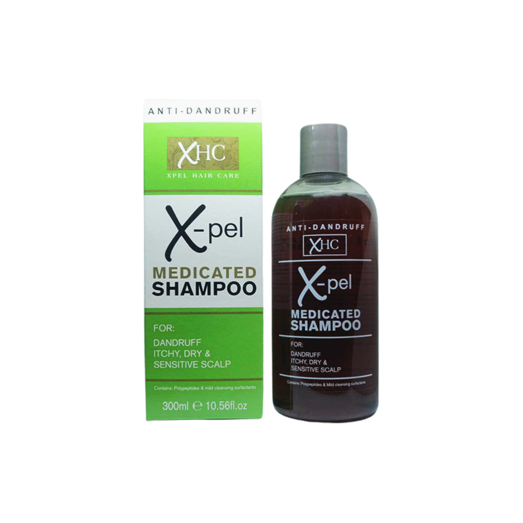 XHC X-Pel Medicated Shampoo 300ml (UK) – Essentials.lk