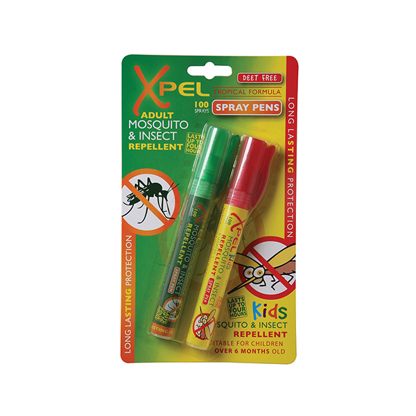 Buy Xpel Adult & Kids Tropical Formula Mosquito & Insect Repellent Pens ...